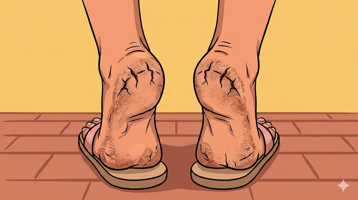 Cracked Heels: When to Treat at Home vs. When to See a Dermatologist ...