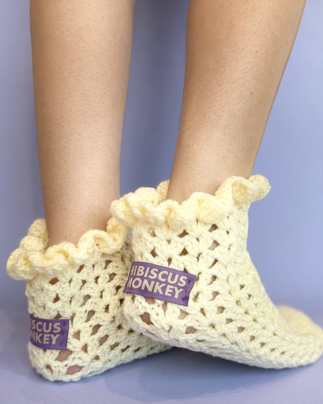 Buy HM Chunky Knitted Socks *Limited Edition* - Hibiscus Monkey