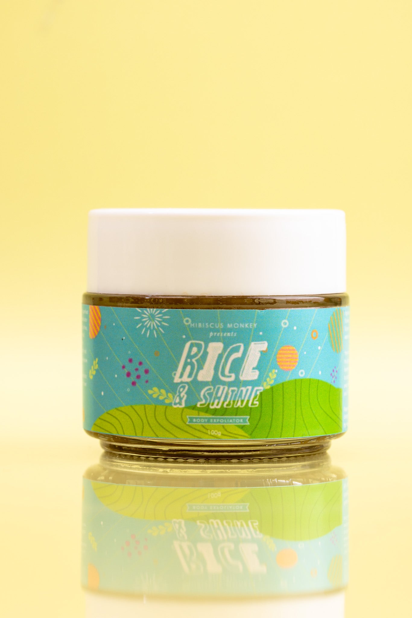 Gentlest Rice Based Body Exfoliator| Rice & Shine by Hibiscus Monkey